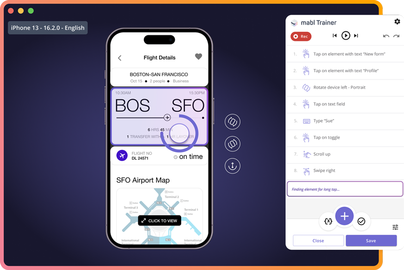 Unified Test Automation Platform for Web, Mobile, and APIs | mabl