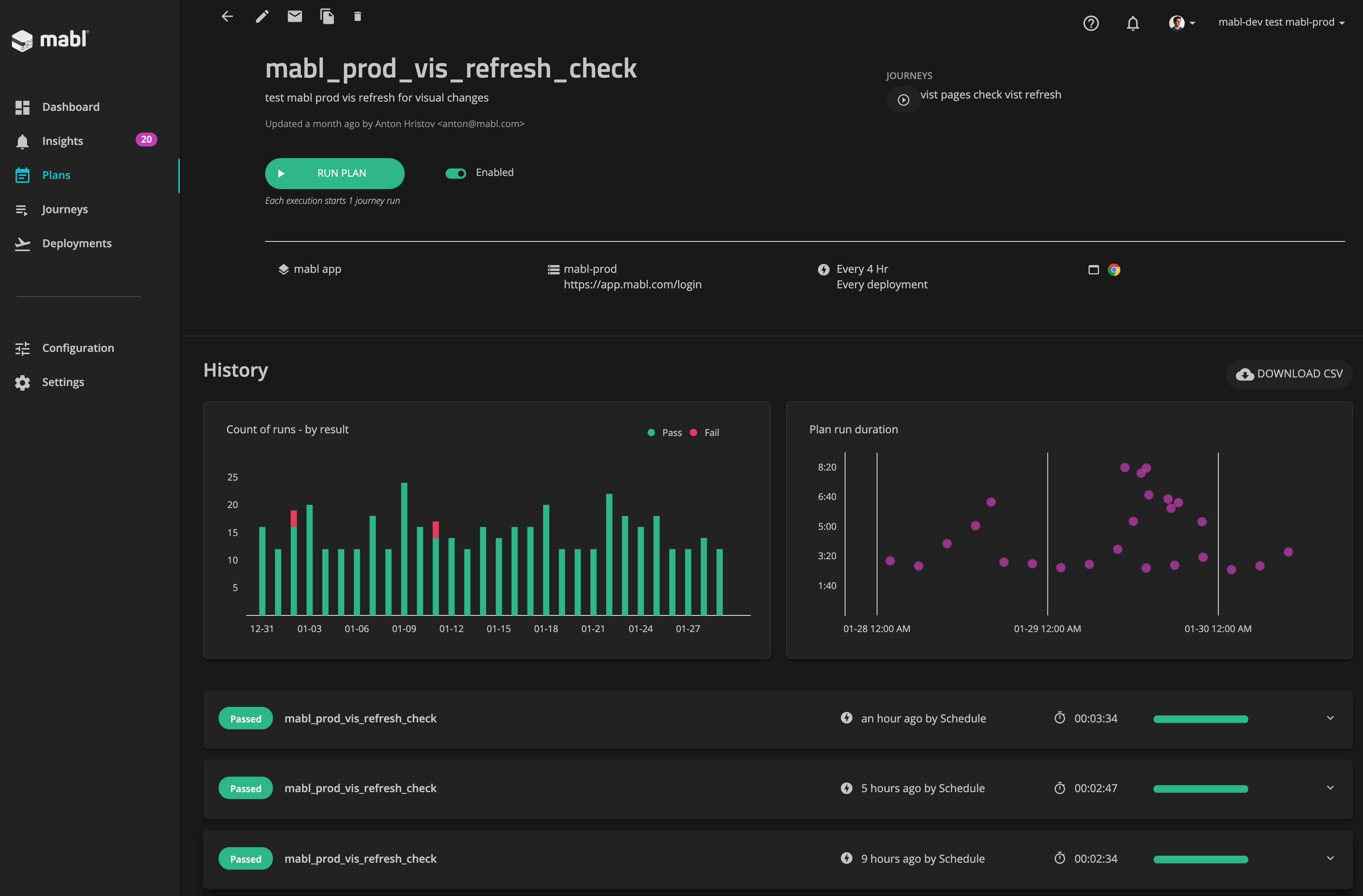 mabl February 2019 Product Updates