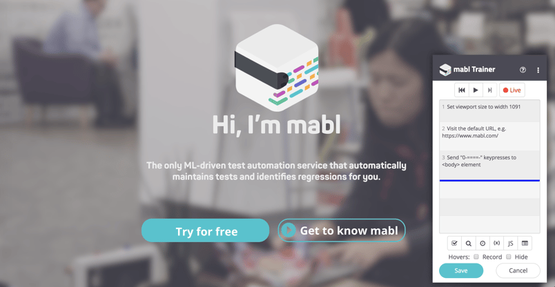 The Evolution of the mabl Trainer