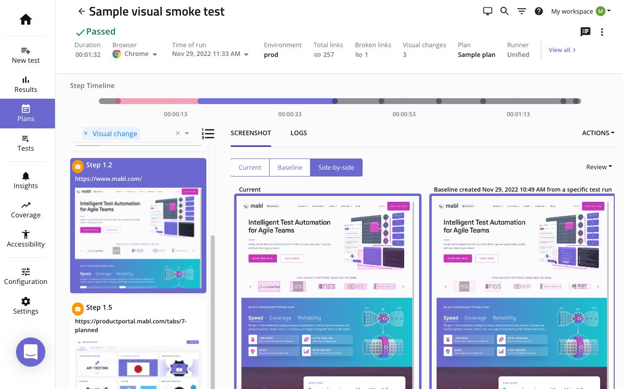 AI Test Automation Software for Web & Mobile Apps | mabl