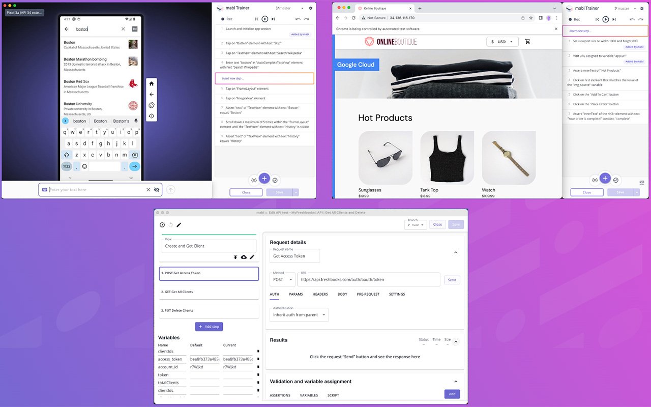 Cloud-Native Test Automation for Faster Releases | mabl