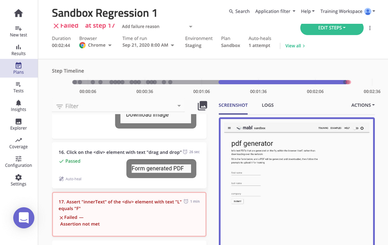 Introduction to the mabl Test Automation Application
